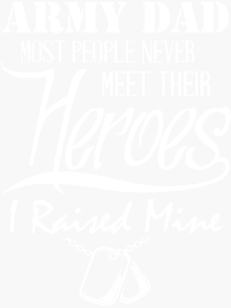 "Army dad " Sticker by aryagiri | Redbubble