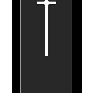 "JESUS SAVES - USB VERTICAL" Sticker for Sale by Calgacus | Redbubble