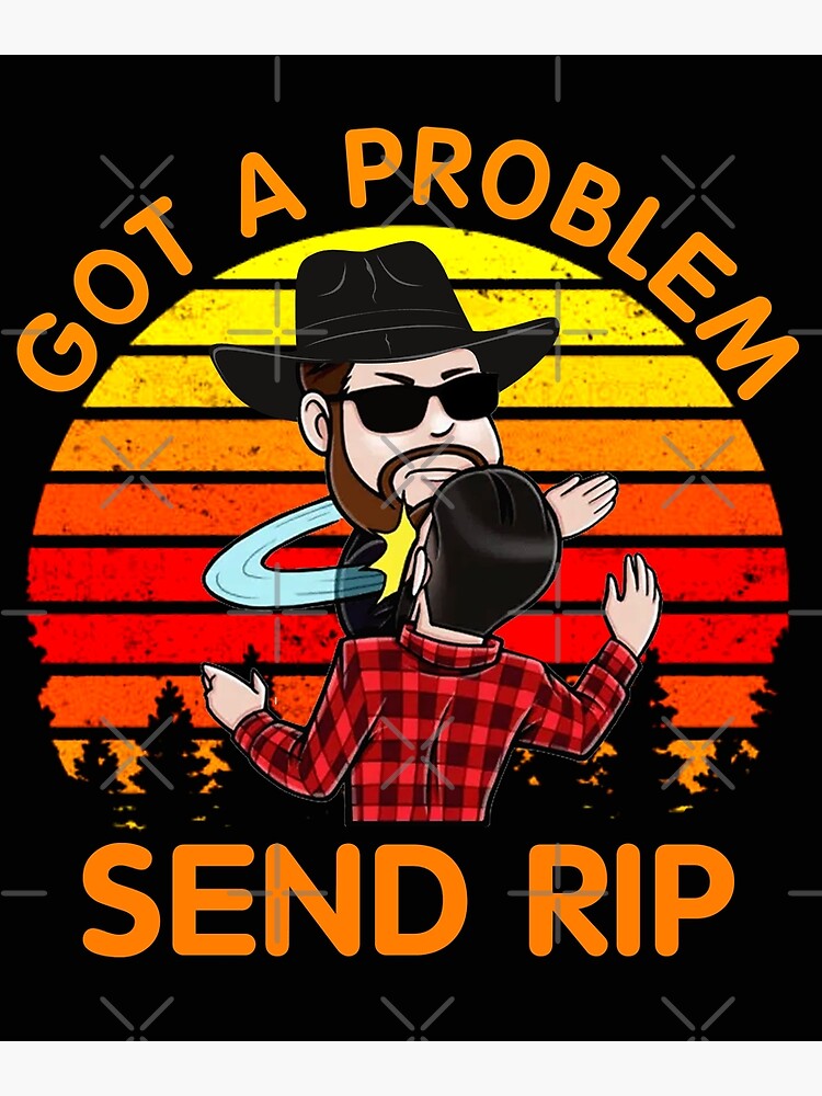 "Rip Yellowstone" Poster for Sale by Katie-Tuna | Redbubble