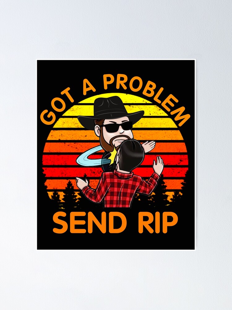 "Rip Yellowstone" Poster for Sale by Katie-Tuna | Redbubble