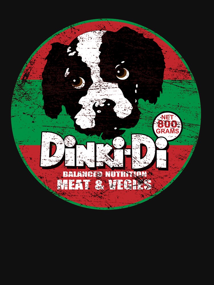 "Dinki Di Dog Food" T-shirt for Sale by McFarlaneAnna | Redbubble ...