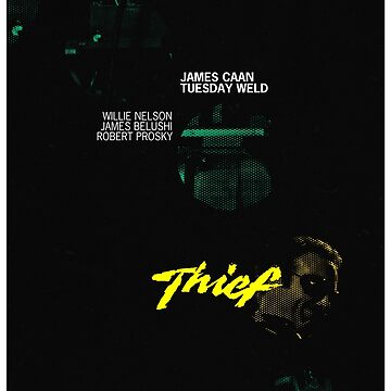 "Thief (1981) - Movie poster design" Pin for Sale by jackbooks | Redbubble
