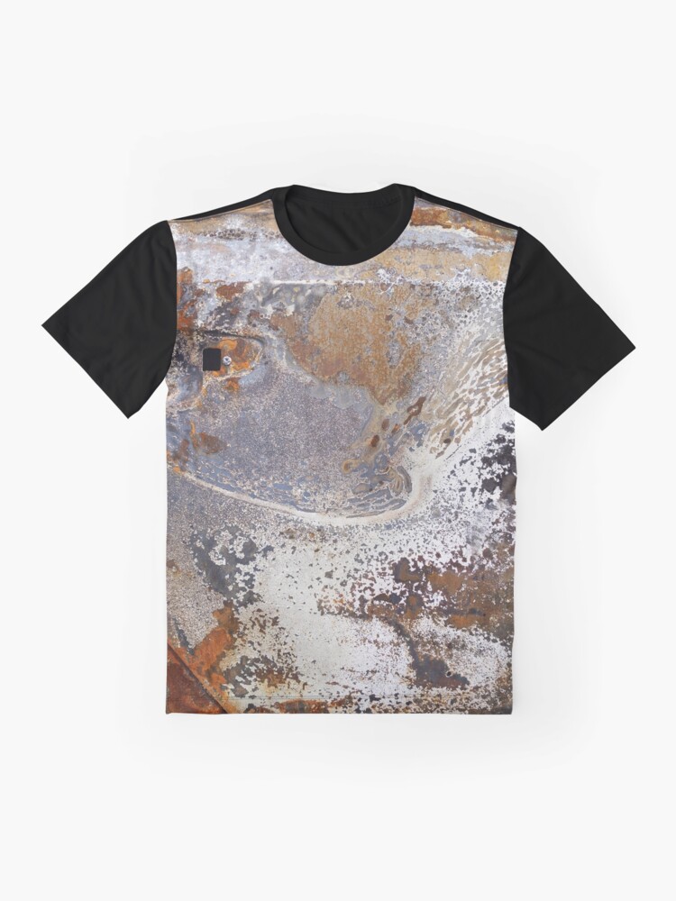 "decay rust metal burnt car marble texture pattern" T-shirt for Sale by ...