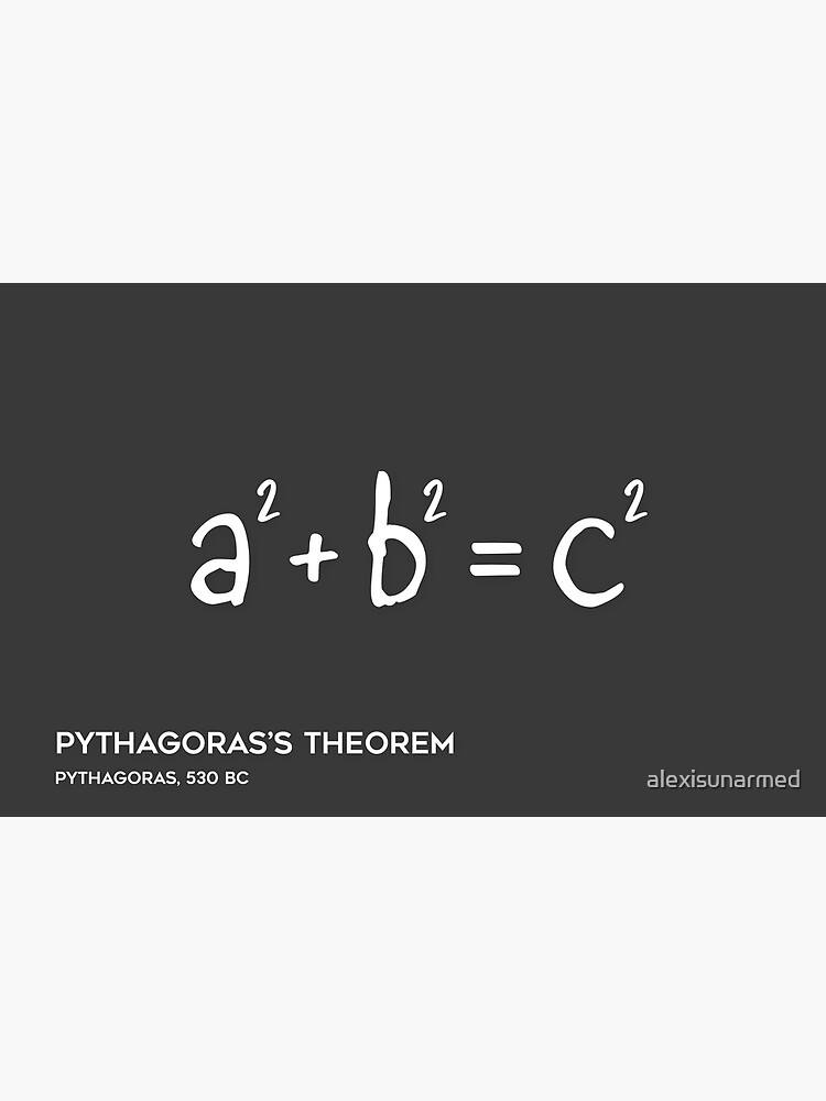 Pythagoras Theorem Premium Matte Vertical Poster sold by DanieKlemis ...