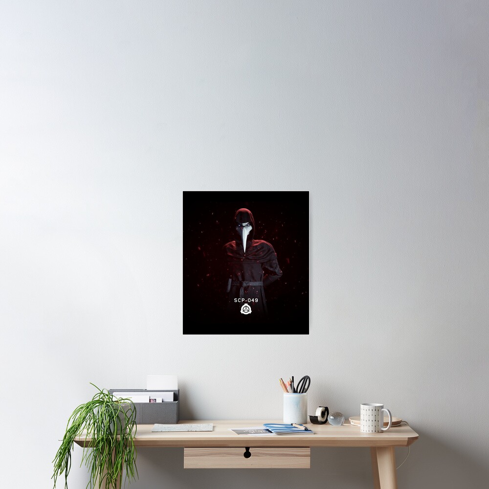"SCP-049 - Containment Breach #1" Poster for Sale by TheVolgun | Redbubble