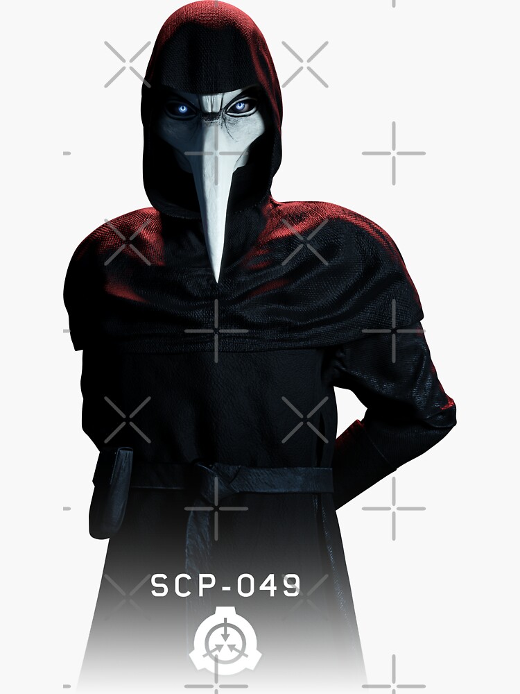"SCP-049 - Containment Breach #1" Sticker for Sale by TheVolgun | Redbubble
