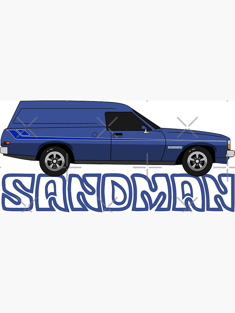 "77 Sandman Panel Van" Poster for Sale by cc34cc | Redbubble