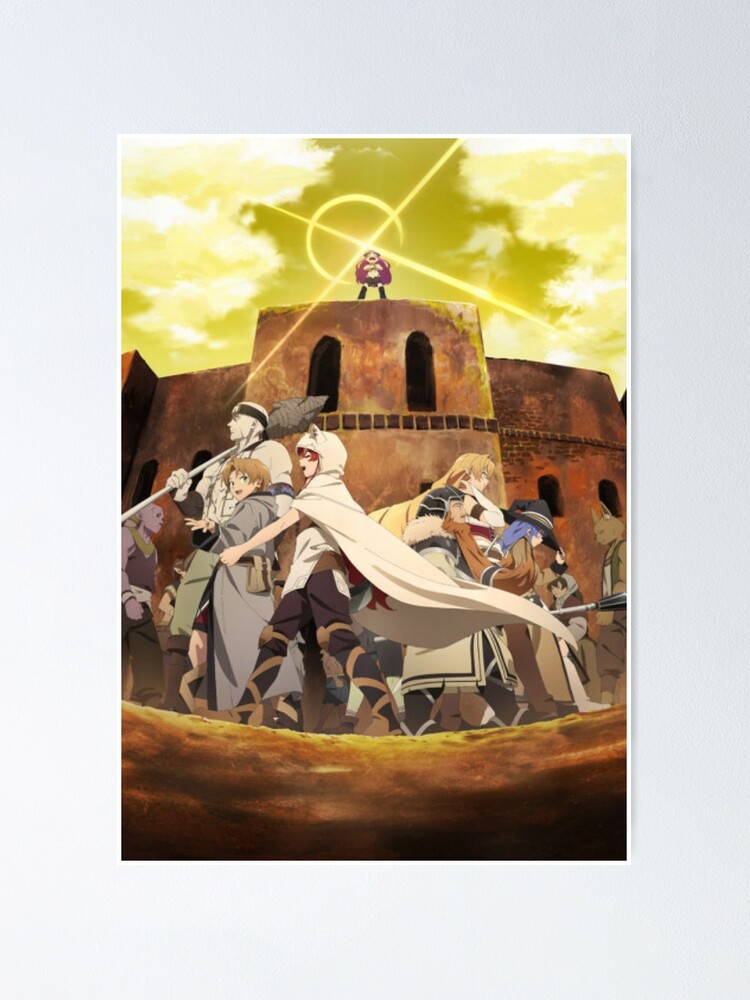 "Mushoku Tensei:Isekai Ittara Honki Dasu" Poster for Sale by Abdojlm ...