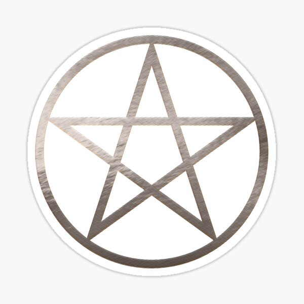 "Pentacle." Sticker for Sale by moths-minor | Redbubble