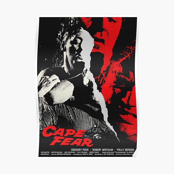 "Cape Fear (1962) - Movie poster design" Poster for Sale by jackbooks ...