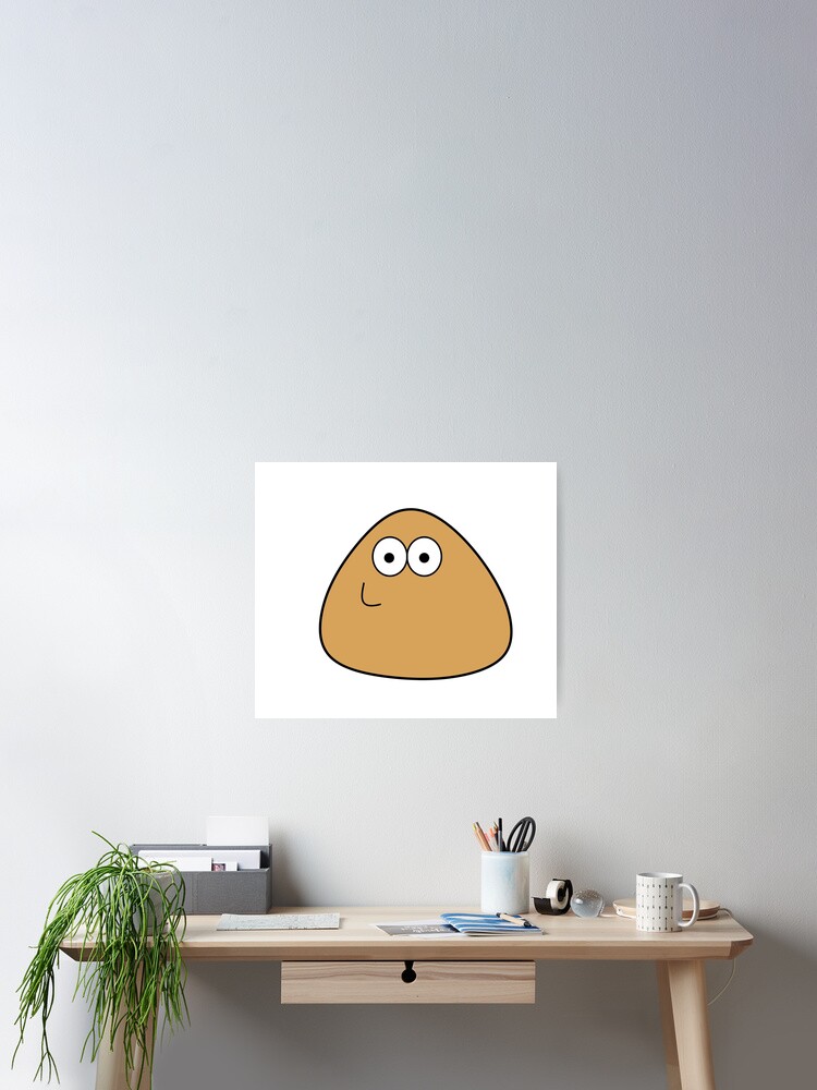 "Pou smiling" Poster by BuonArt | Redbubble