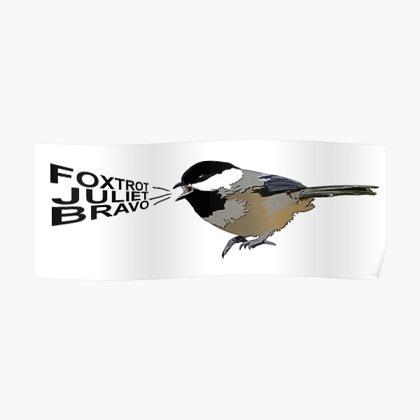 "Angry Chickadee" Poster for Sale by MemeStreets | Redbubble