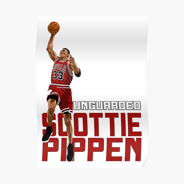 "scottie pippen" Poster for Sale by journey9842 | Redbubble