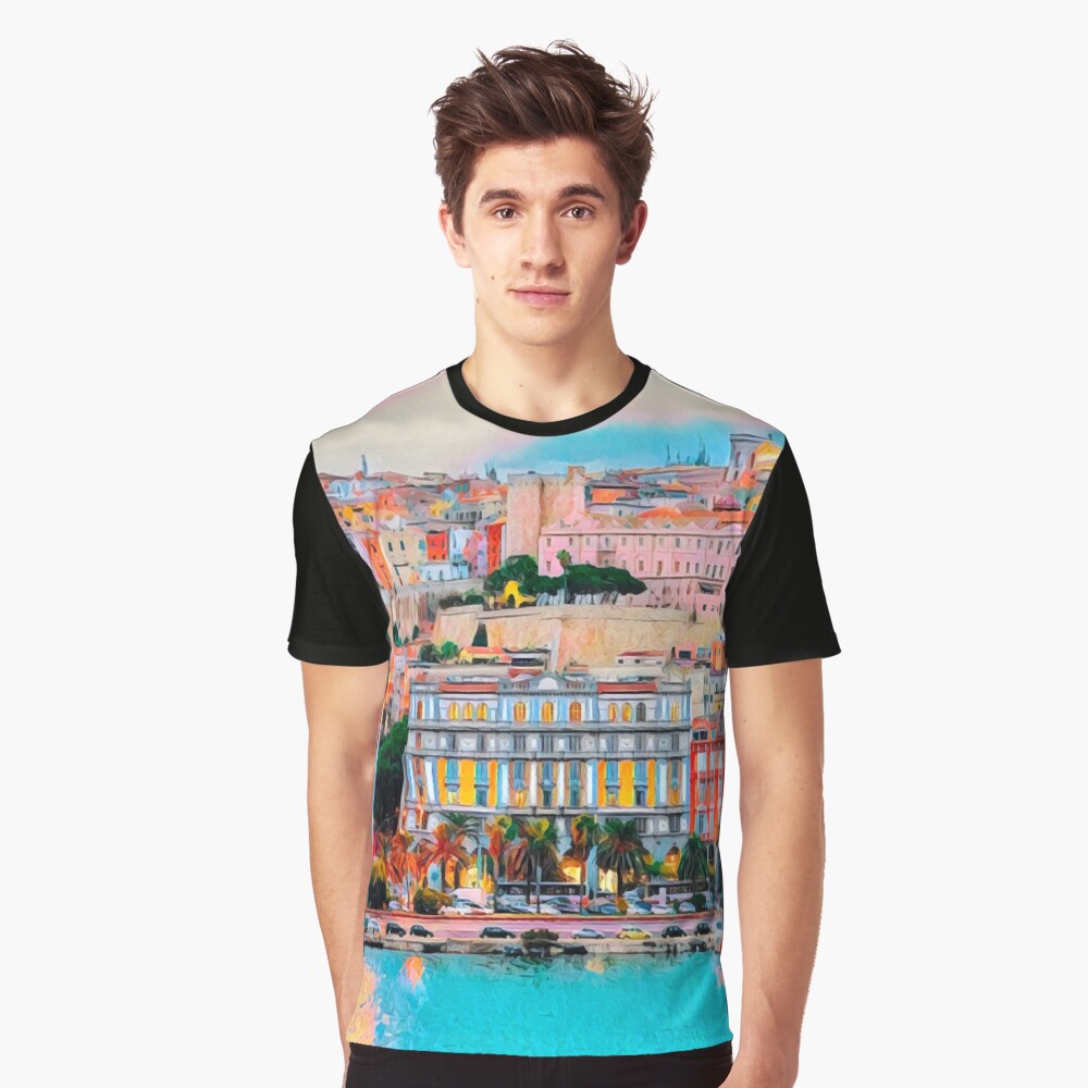 "Cagliari" Poster for Sale by Sofia-Draws | Redbubble