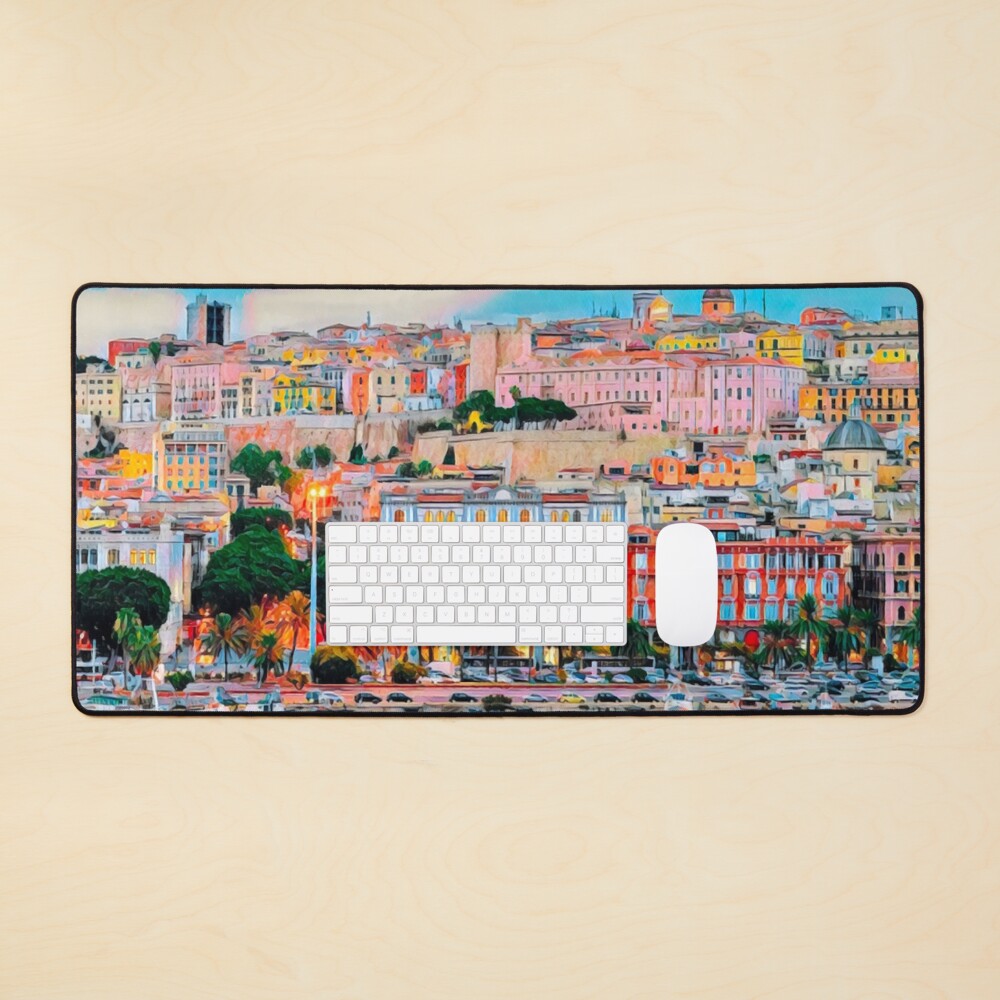 "Cagliari" Poster for Sale by Sofia-Draws | Redbubble