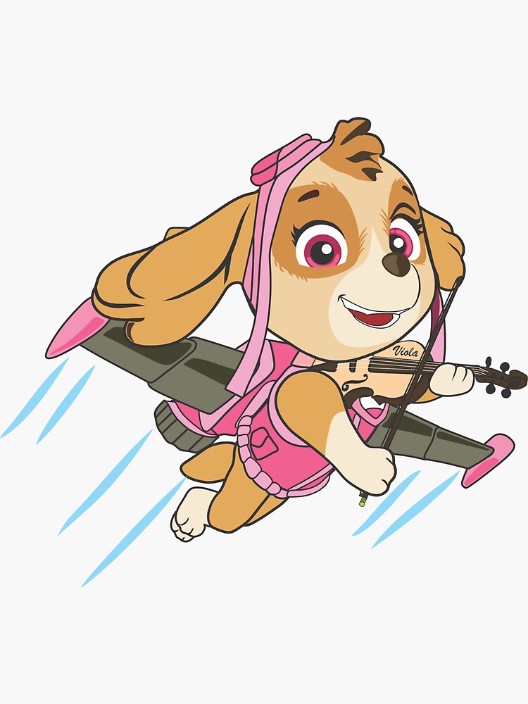 "Felicia Play Viola" Sticker by zea23design | Redbubble