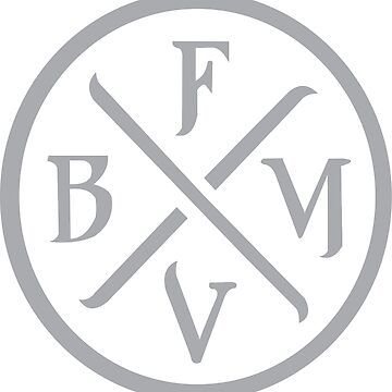 "BFMV Logos" Sticker for Sale by rettyanomalis | Redbubble