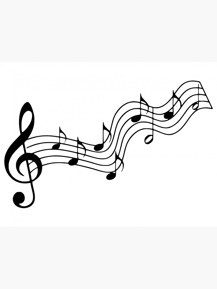 "Music Notes" Sticker for Sale by Sword-Art | Redbubble