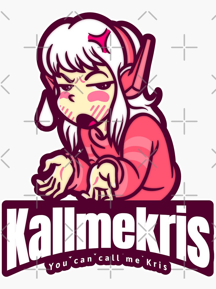 " Kallmekris" Sticker for Sale by MeansMe | Redbubble