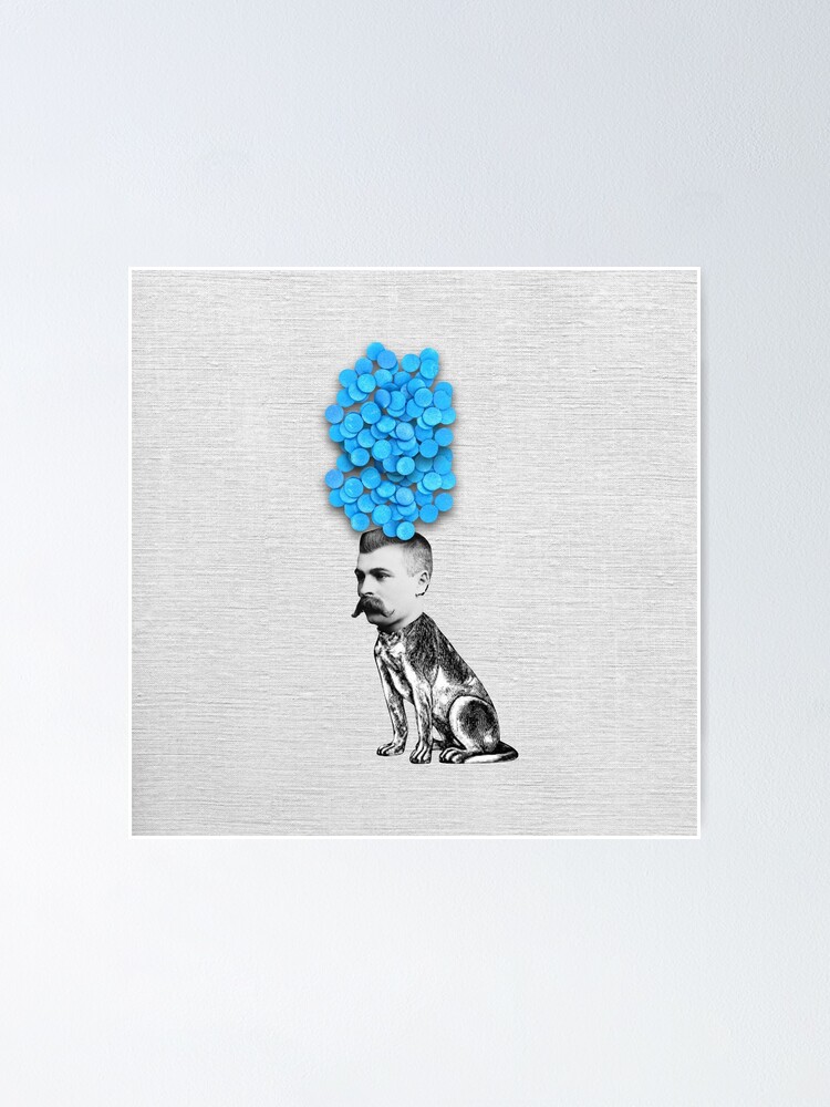 "It's A Dog's Life" Poster for Sale by fearofrevolt | Redbubble