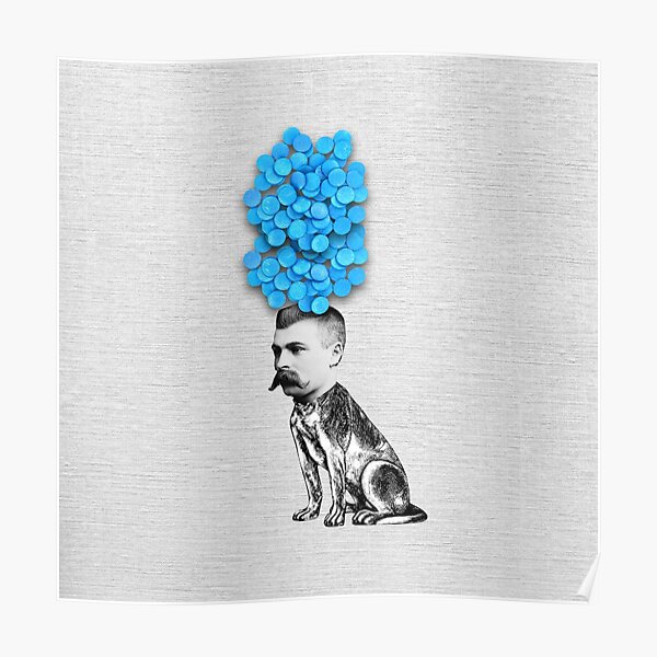 "It's A Dog's Life" Poster for Sale by fearofrevolt | Redbubble