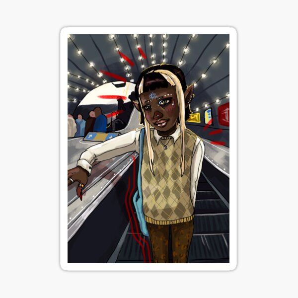 "London Underground " Sticker for Sale by Avakennedyart | Redbubble