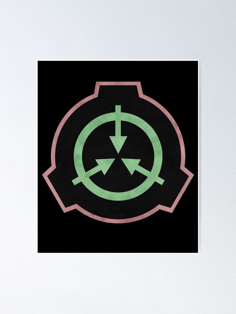 "SCP symbol" Poster for Sale by Rebellion-10 | Redbubble