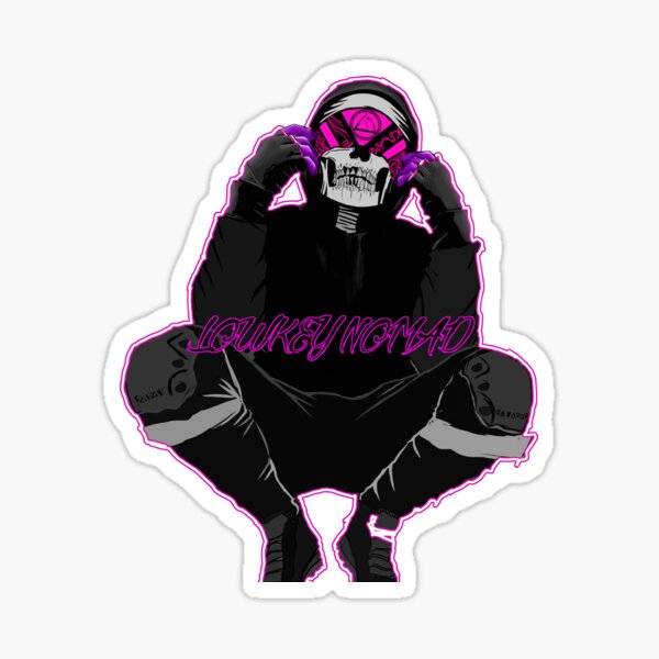 "lowkey" Sticker for Sale by rickie23ud | Redbubble