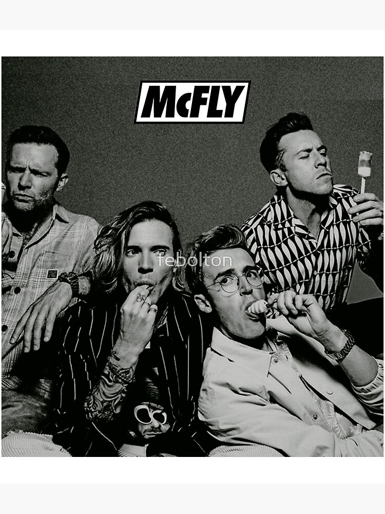 "McFly Poster" Poster for Sale by febolton | Redbubble