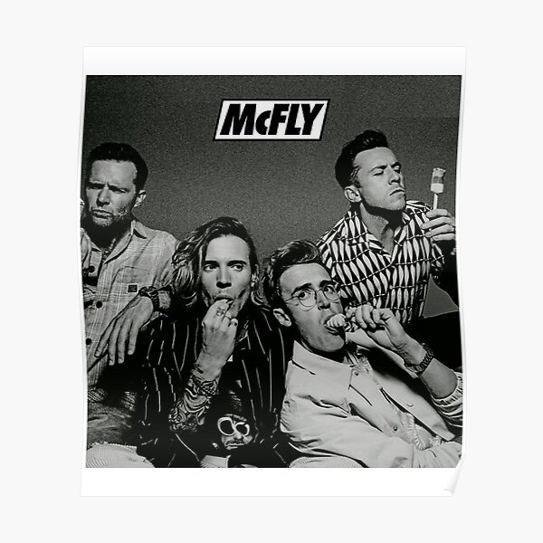 "McFly Poster" Poster for Sale by febolton | Redbubble
