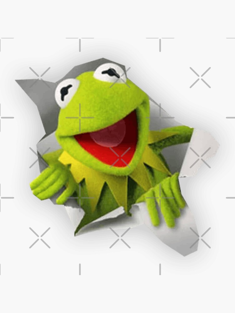 "Kermit" Sticker for Sale by MsBeast21 | Redbubble