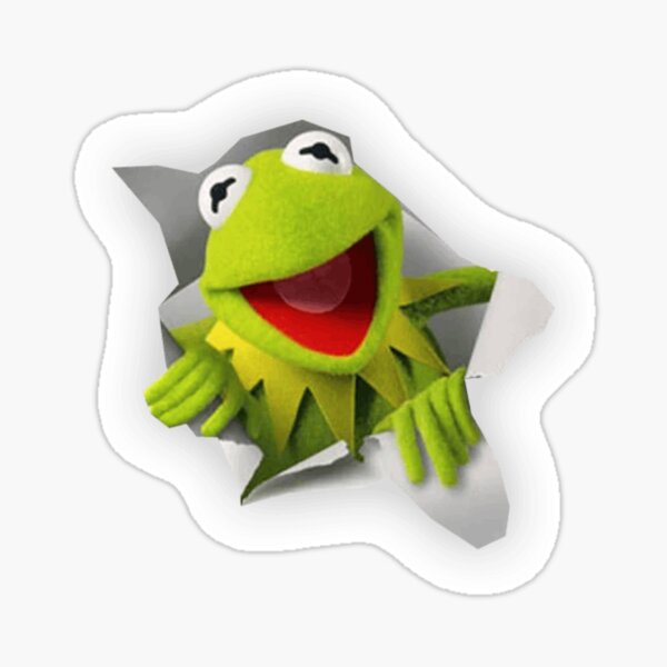 "Kermit" Sticker for Sale by MsBeast21 | Redbubble