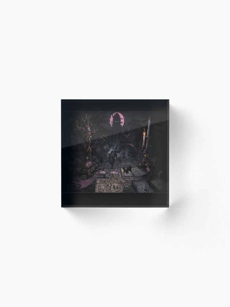 "Inscryption Psychological Final Boos 1st Act Art Horror Raven Card ...