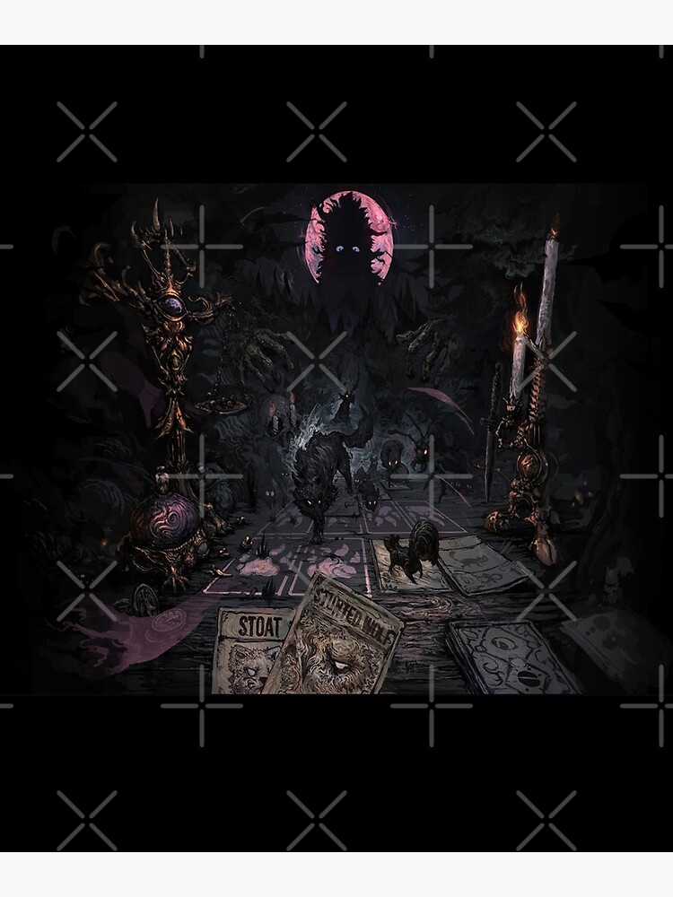 Inscryption Psychological Final Boos 1st Act Art Horror Raven Card Game ...