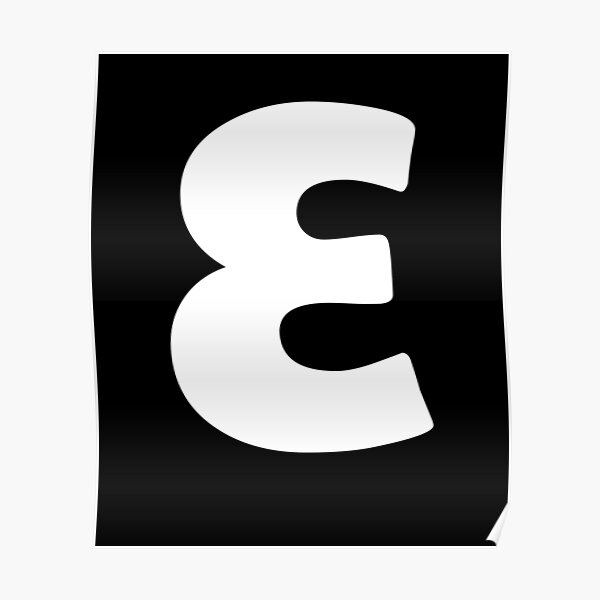 "Backwards Number 3" Poster by Well-Merch | Redbubble