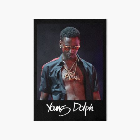 "Young Dolph Fan Art" Art Board Print by croktele | Redbubble