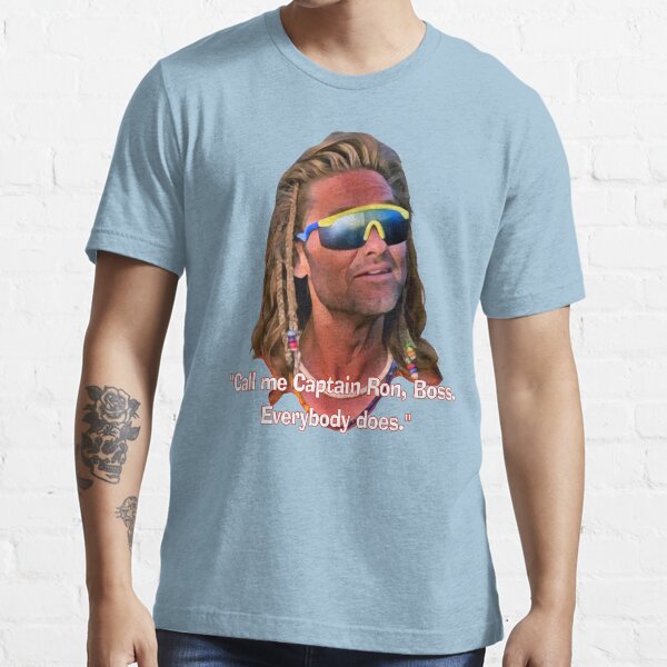 "CAPTAIN RON - Call me Captain Ron, Boss...everybody does" T-shirt for ...