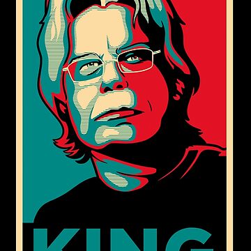 "KING" Sticker by jasesa | Redbubble