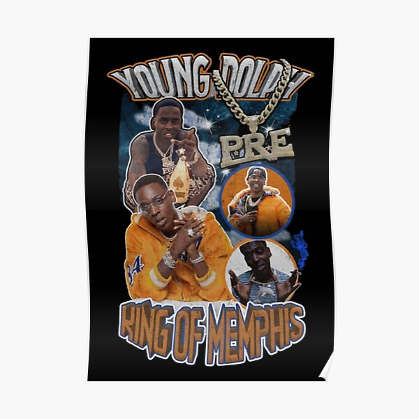 "Young Dolph Fan Art" Poster by croktele | Redbubble