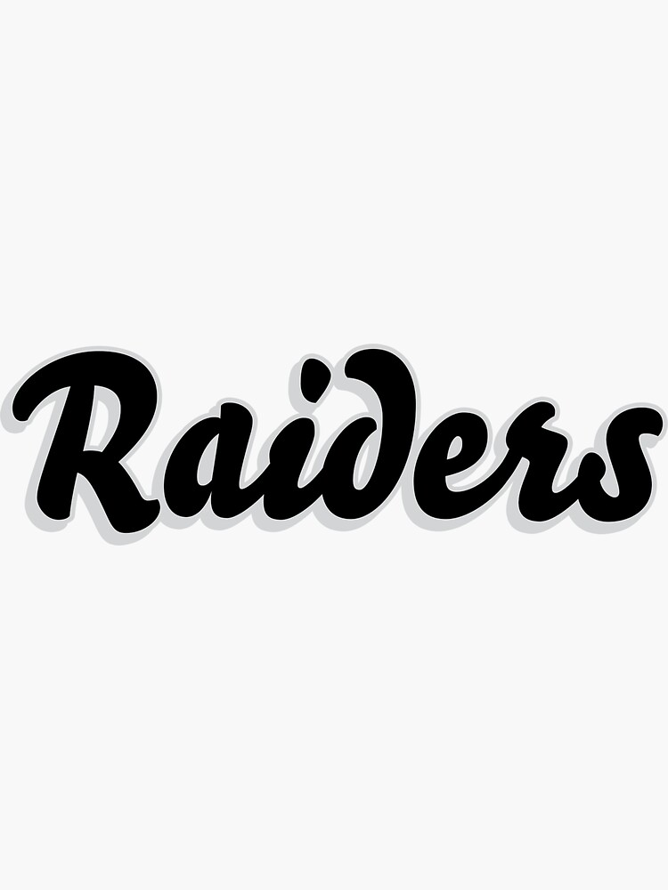 "Vintage-Styled Raiders" Sticker for Sale by dalton-designs | Redbubble