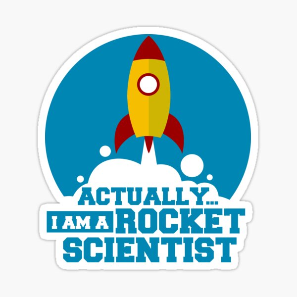 Rocket Science Stickers | Redbubble