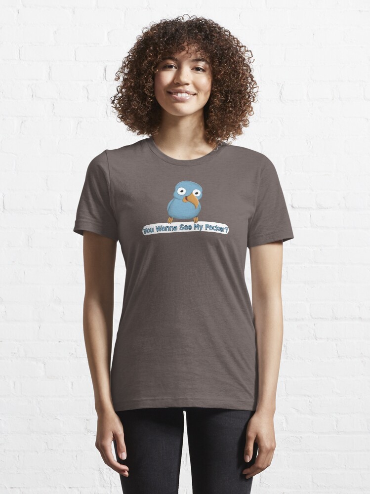 "You Wanna See My Pecker? bird" T-shirt for Sale by neuronic | Redbubble | you t-shirts - wanna ...