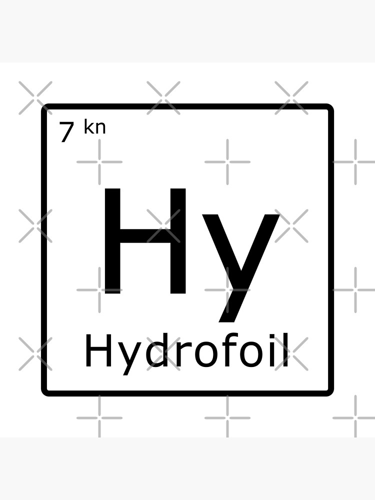 "HY 7KN HYDROFOIL CHEMICAL - periodic table of Hydro element" Poster ...