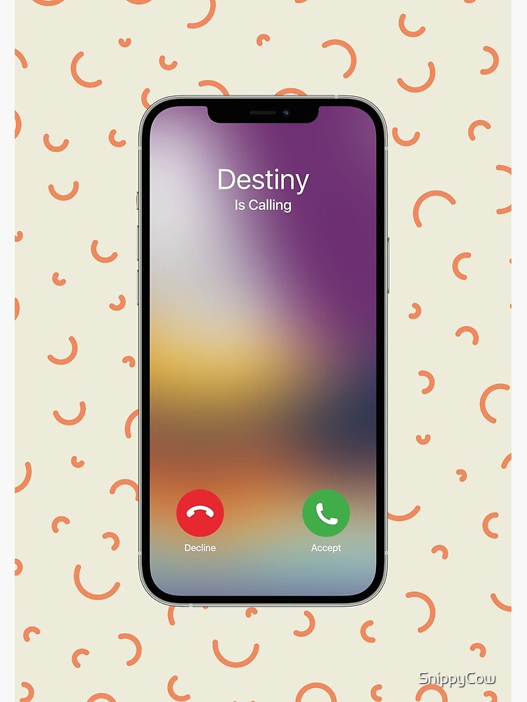 "Destiny Is Calling Me - The Killers Inspired Mr Brightside Meme Design" Poster for Sale by ...