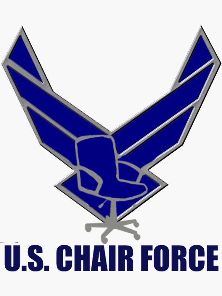 "United States Chair Force" Sticker for Sale by DaMulita | Redbubble