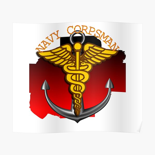 "US Navy Corpsman" Poster by MCShop29 | Redbubble