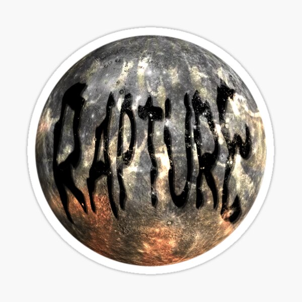 "rapture" Sticker by ATOMTOMMSSHOP | Redbubble