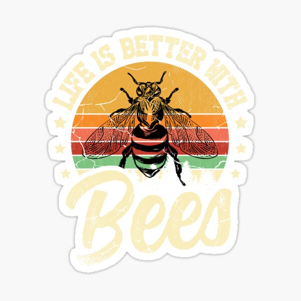 "Beekeeping Design for a Beekeeper" Sticker by THaDesign | Redbubble