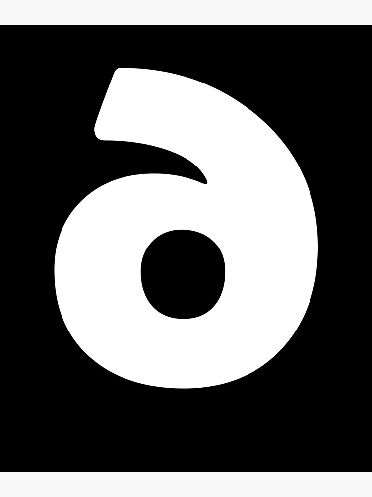 "Backwards Number 6" Poster for Sale by Well-Merch | Redbubble