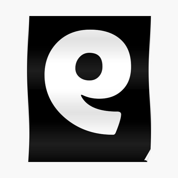 "Backwards Number 9" Poster by Well-Merch | Redbubble